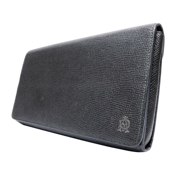 Dunhill | Bags | Dunhill Organizer Wallet Long Bill Compartment Coin ...
